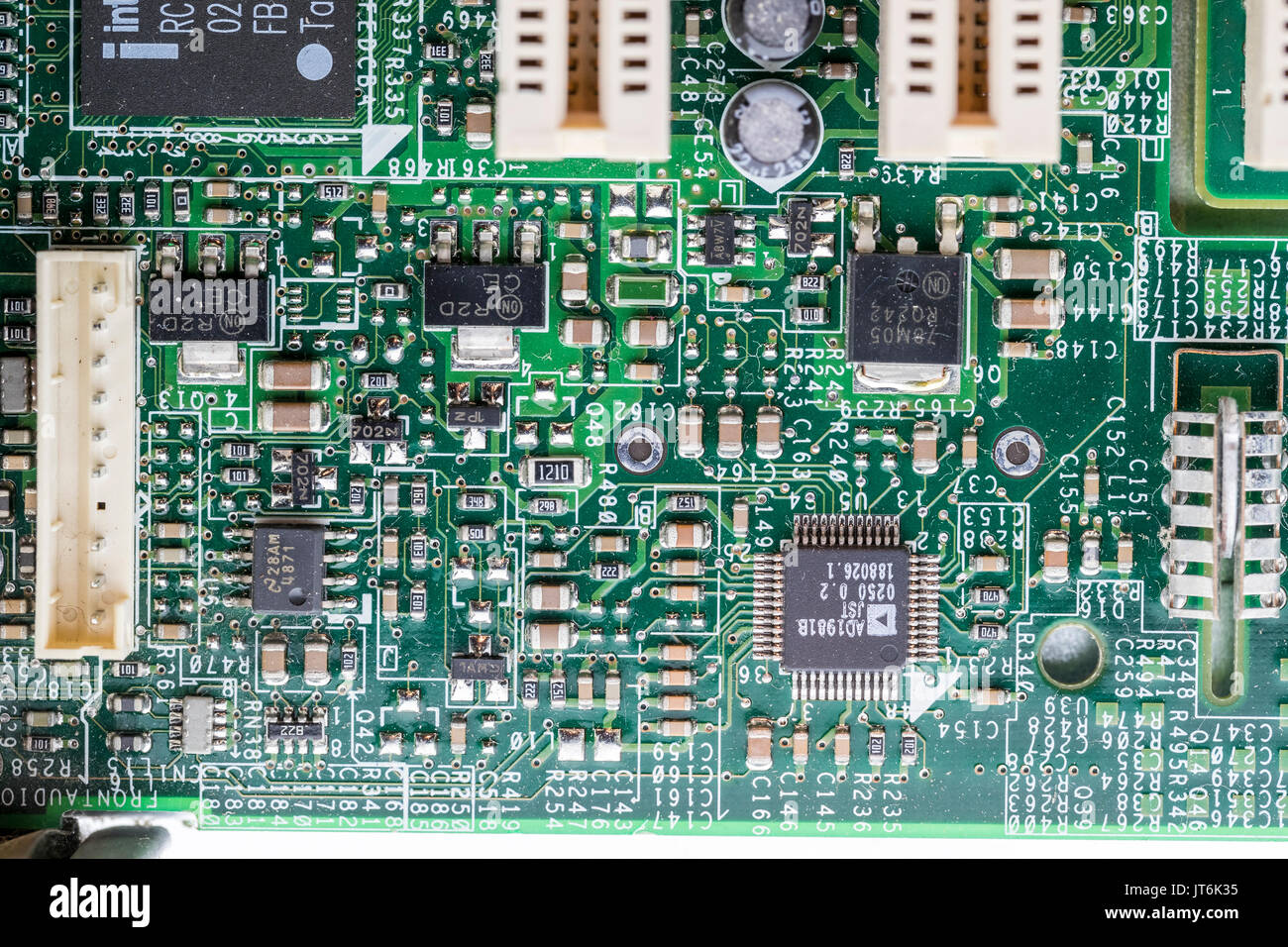 Computer components. Technology Stock Photo - Alamy