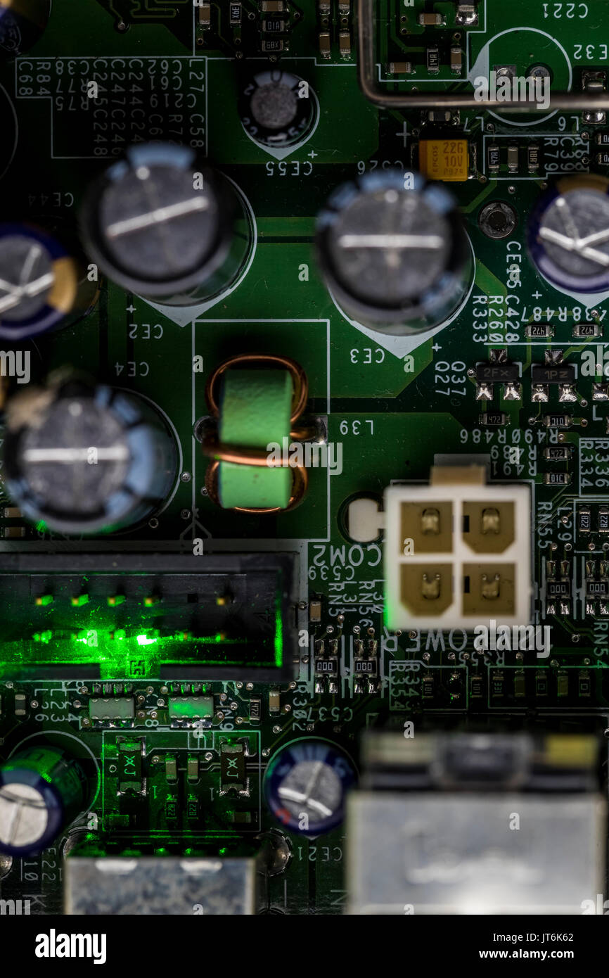 Computer components. Technology Stock Photo - Alamy