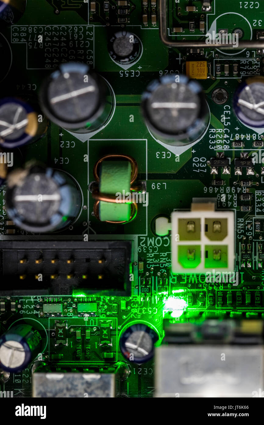 Computer components. Technology Stock Photo - Alamy
