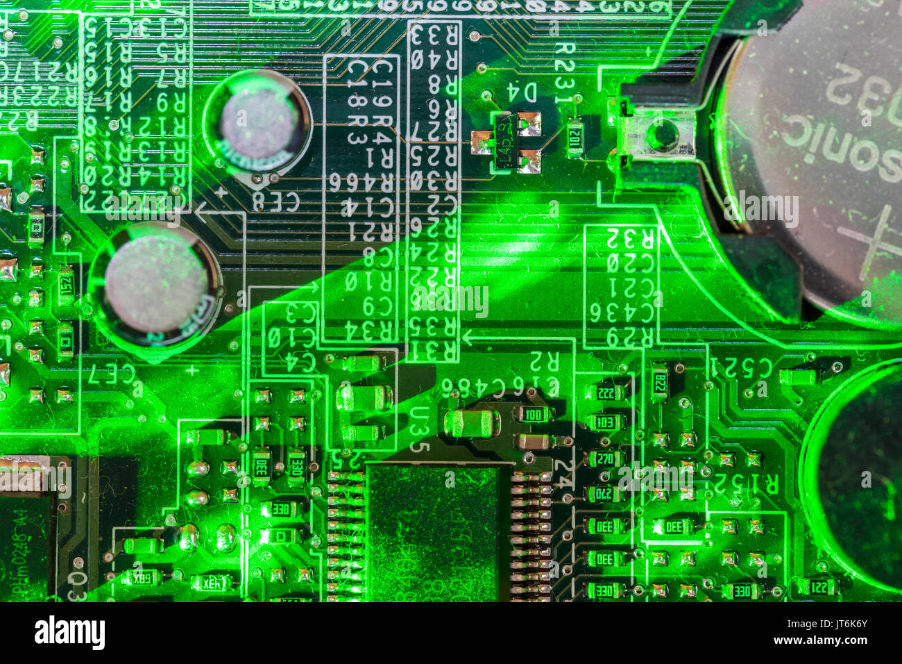 Computer components. Technology Stock Photo - Alamy
