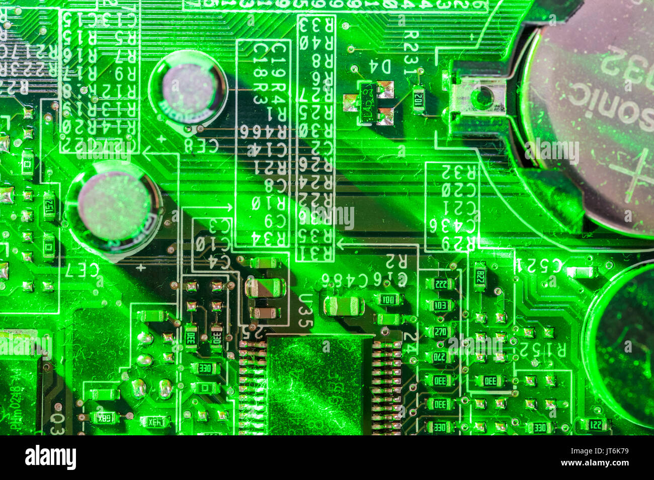 Computer components. Technology Stock Photo - Alamy