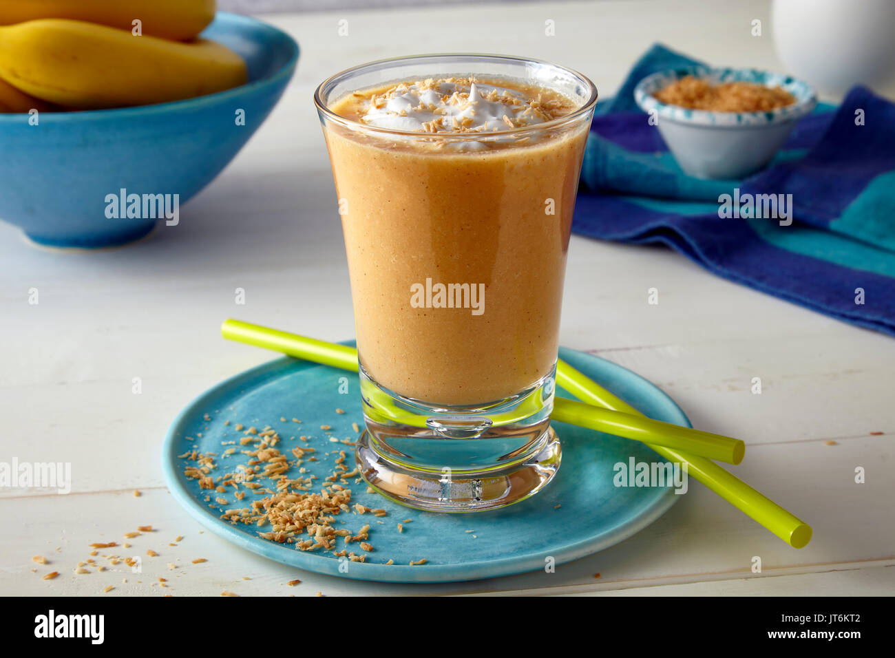 Carrot cake shake Stock Photo - Alamy