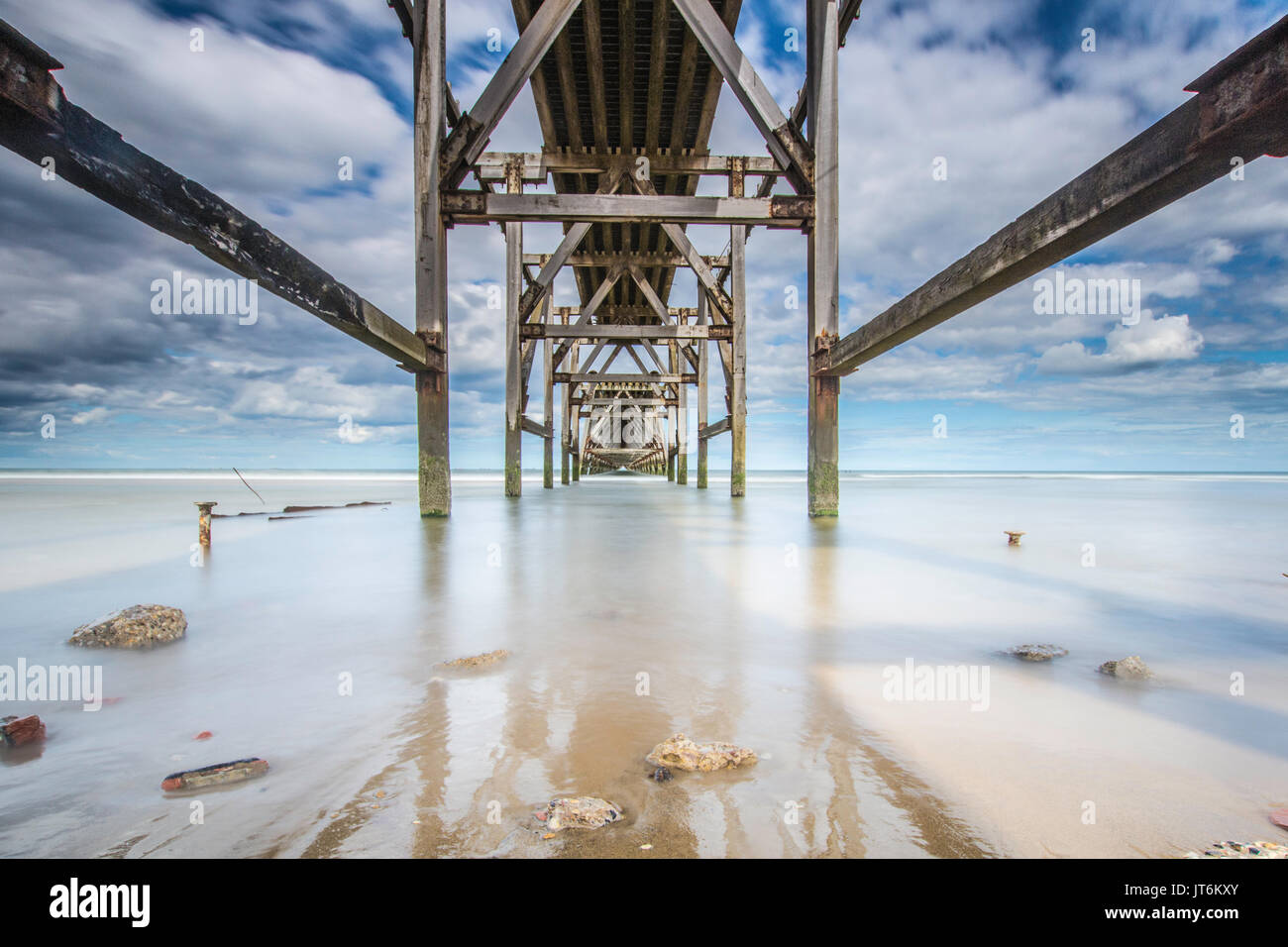 Steetley Pier Hartlepool Stock Photo - Alamy
