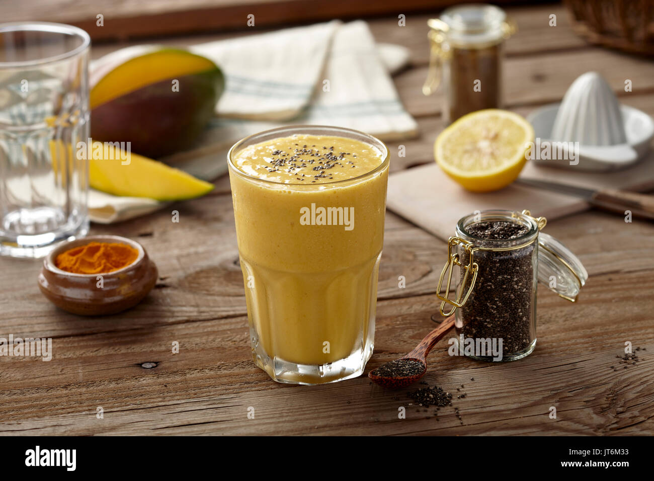Mango shake hi-res stock photography and images - Alamy