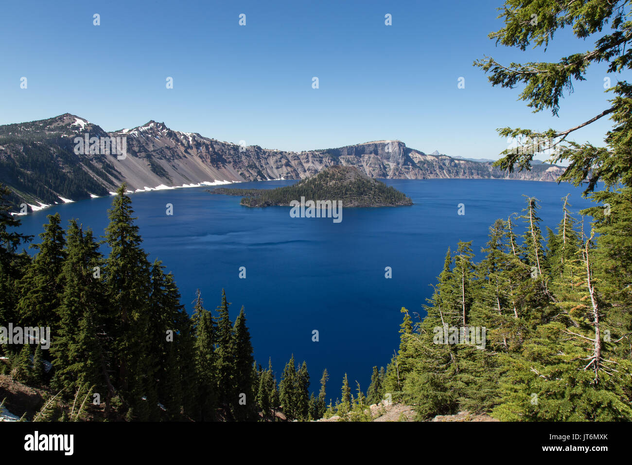 Caldera wizard island hi-res stock photography and images - Alamy