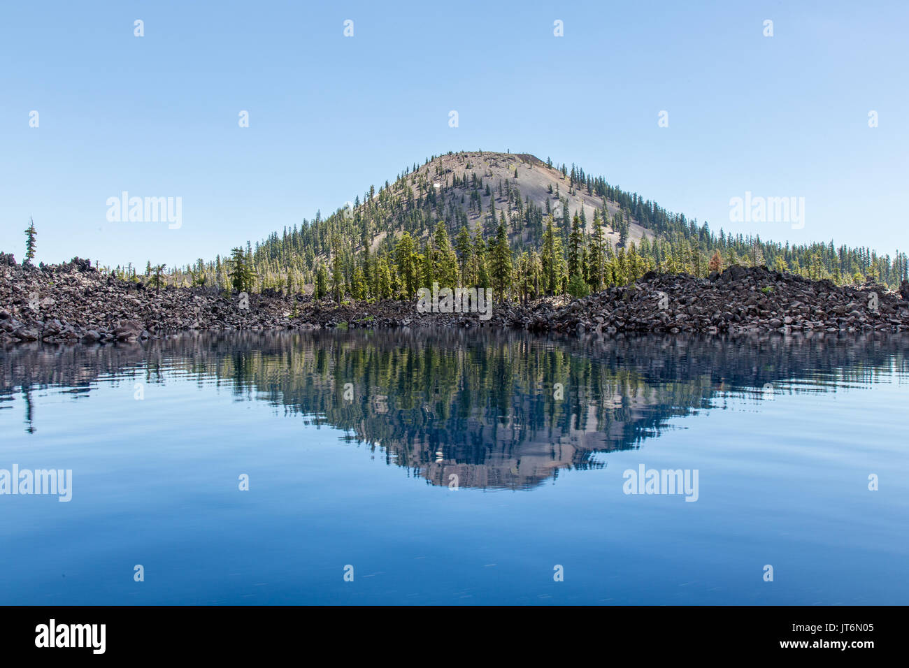 Caldera wizard island hi-res stock photography and images - Alamy