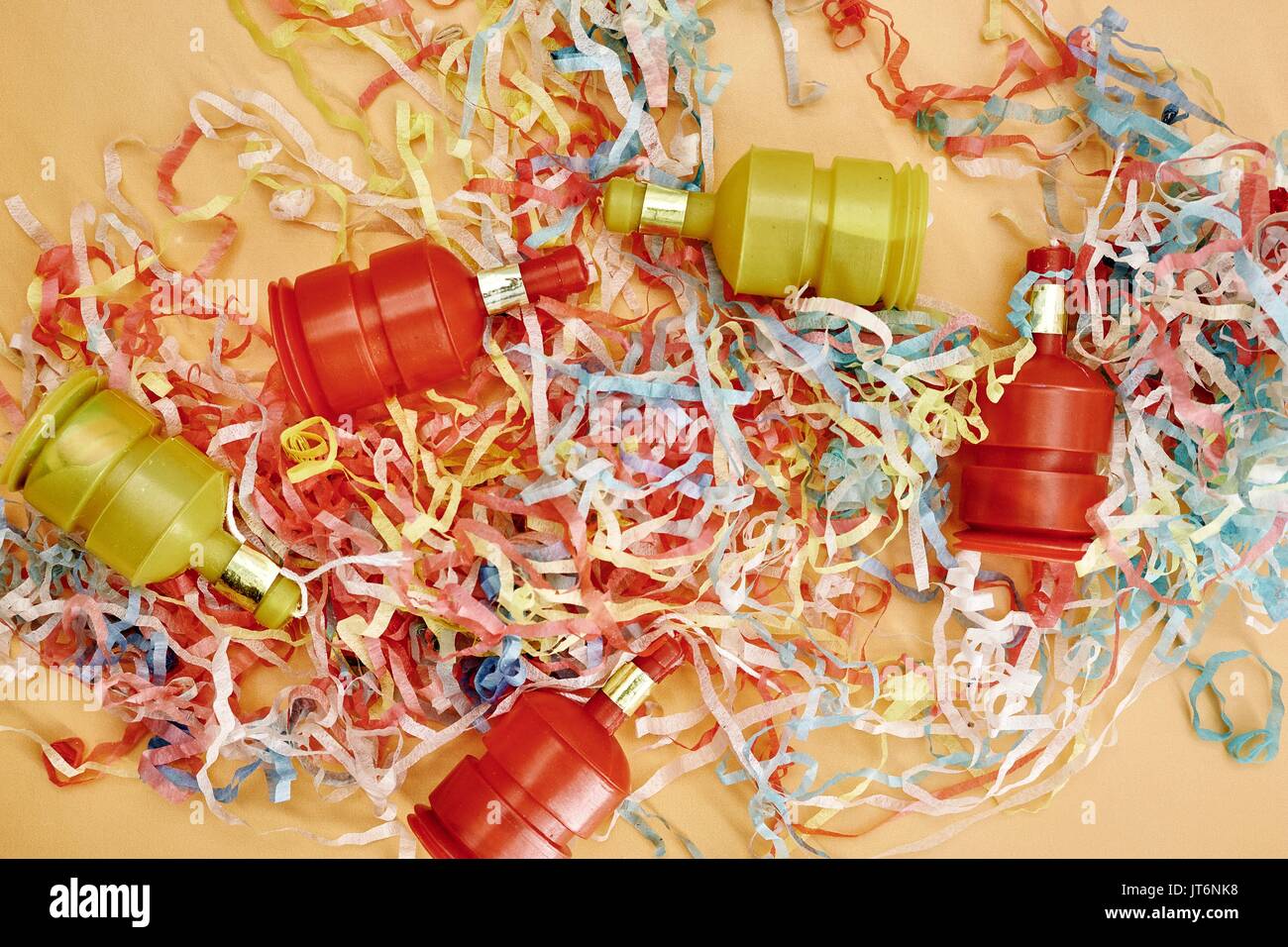 A studio photo of party poppers Stock Photo - Alamy