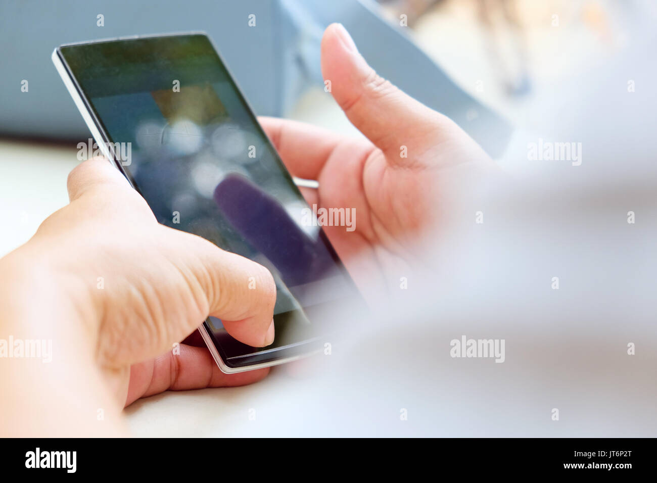 image of using smart phone background,Mobile devices Stock Photo - Alamy