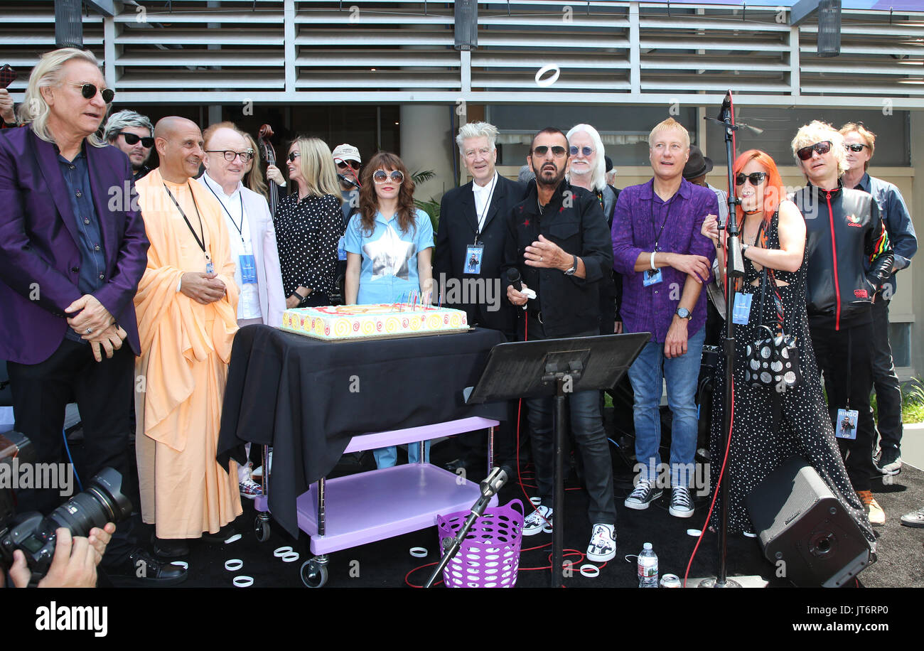 Ringo Starr 'Peace & Love' Birthday Celebration Featuring: Ringo Starr ...