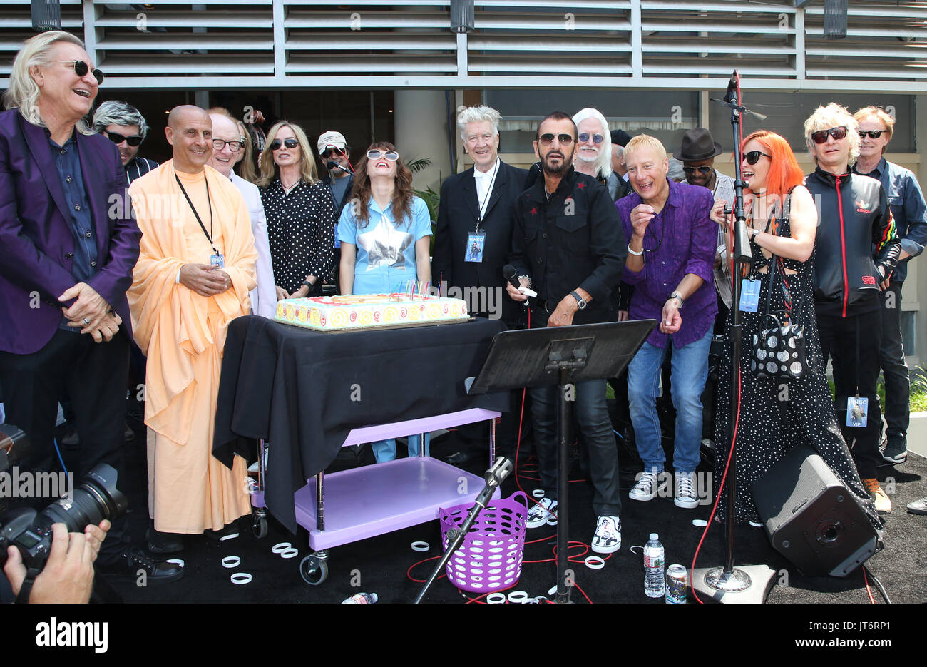 Ringo Starr 'Peace & Love' Birthday Celebration Featuring: Ringo Starr ...