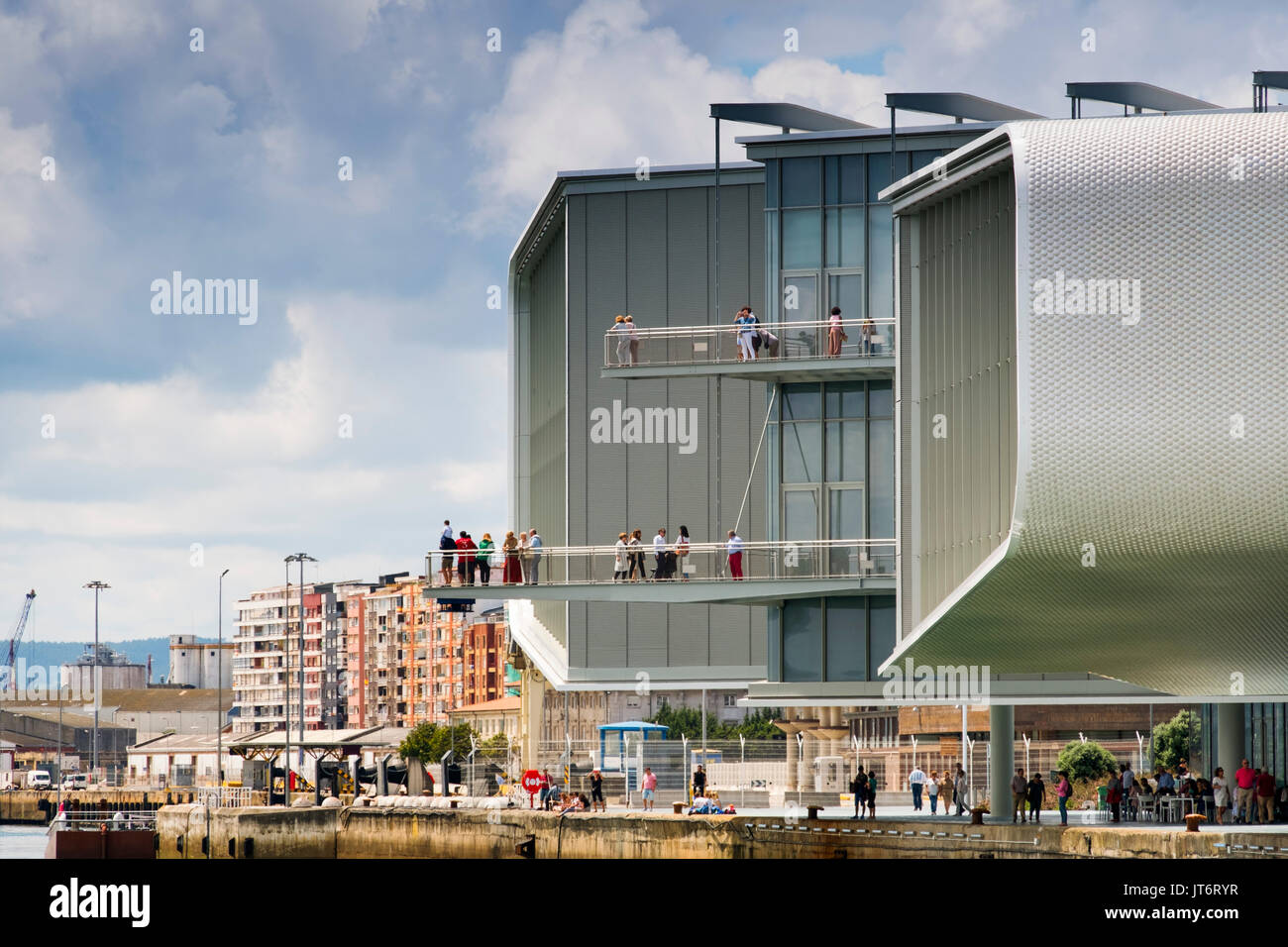 Botin Center Museum Art and Culture. Botin Foundation, architect Renzo ...