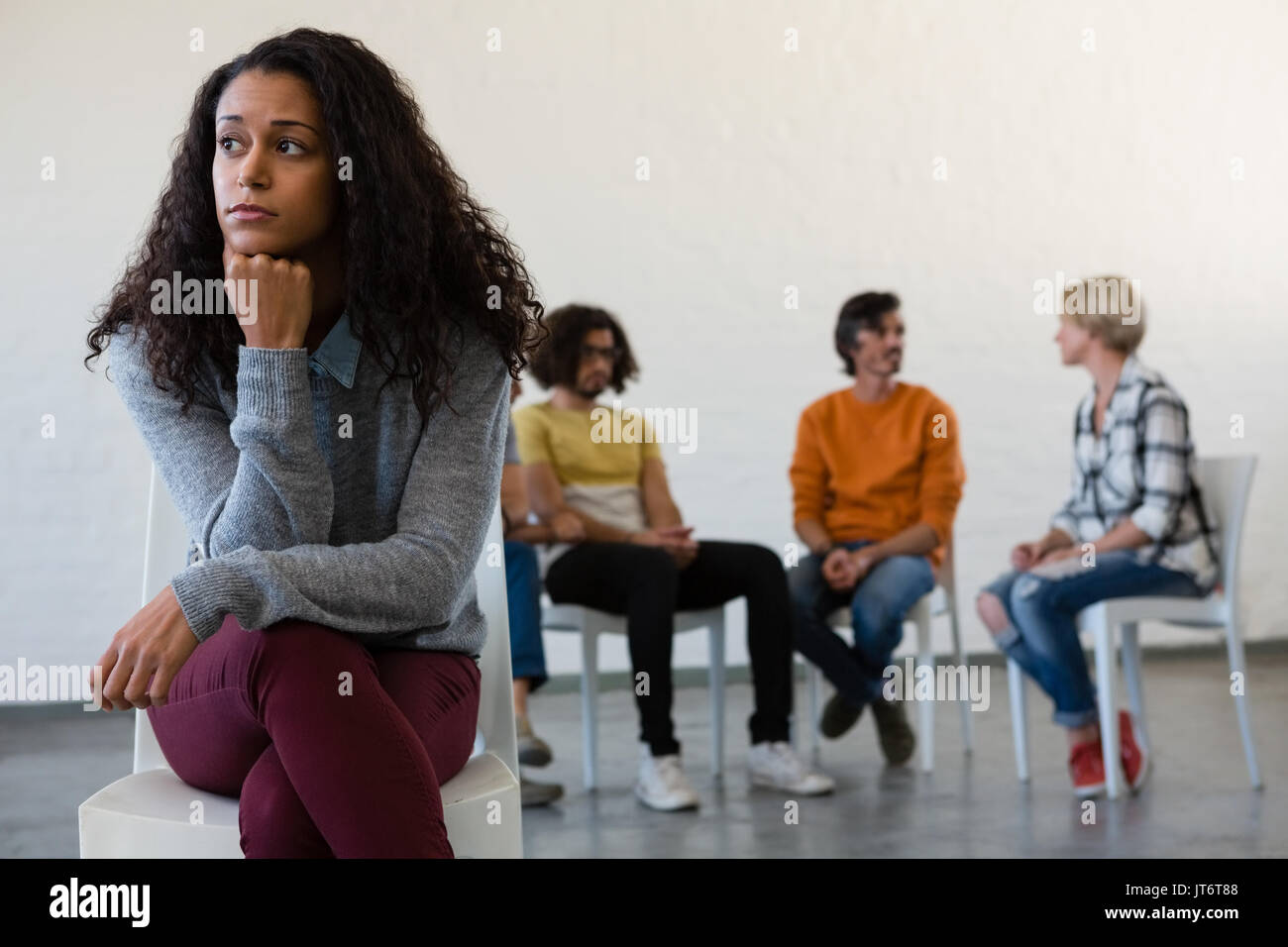 Thoughtful art in nature hi-res stock photography and images - Alamy