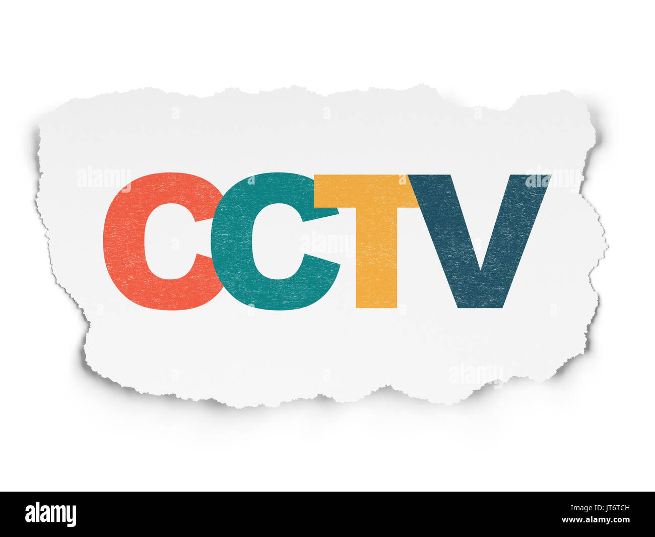 Protection concept cctv on Cut Out Stock Images & Pictures - Alamy