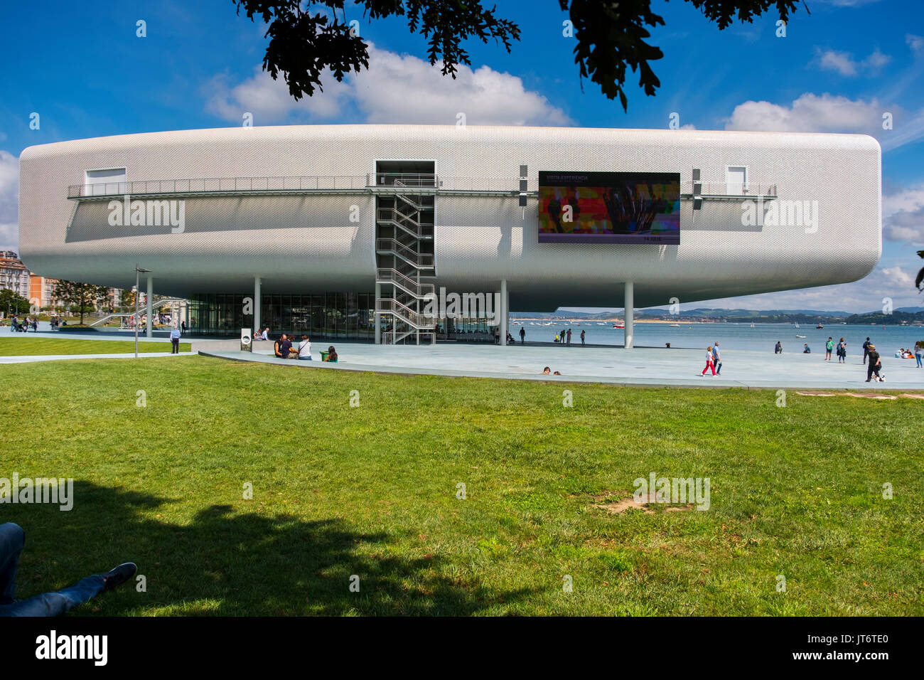 Botin Center Museum Art and Culture. Botin Foundation, architect Renzo ...