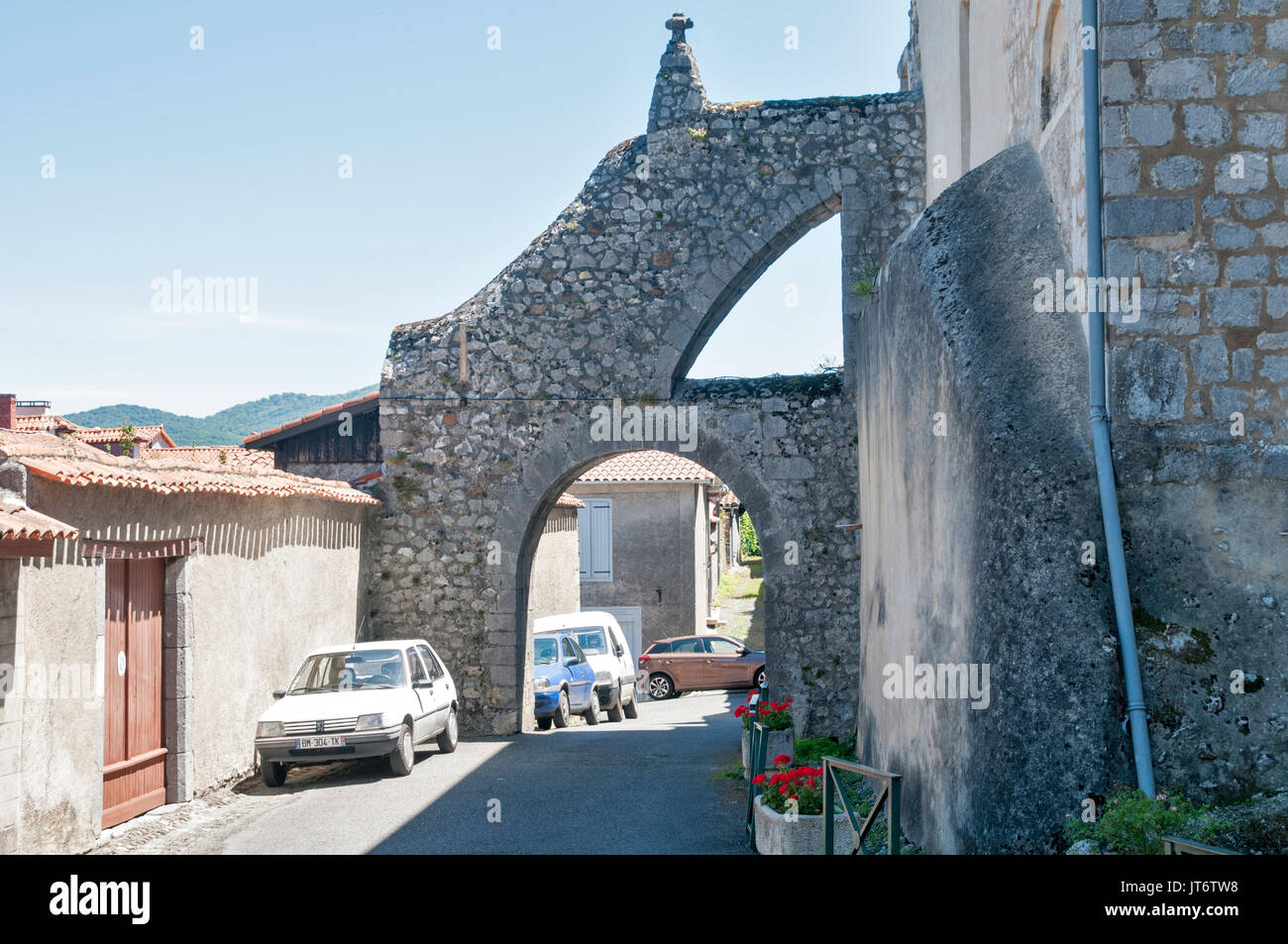 France, Pyrenees, Saint-Bertrand de Comminges Stock Photo - Alamy