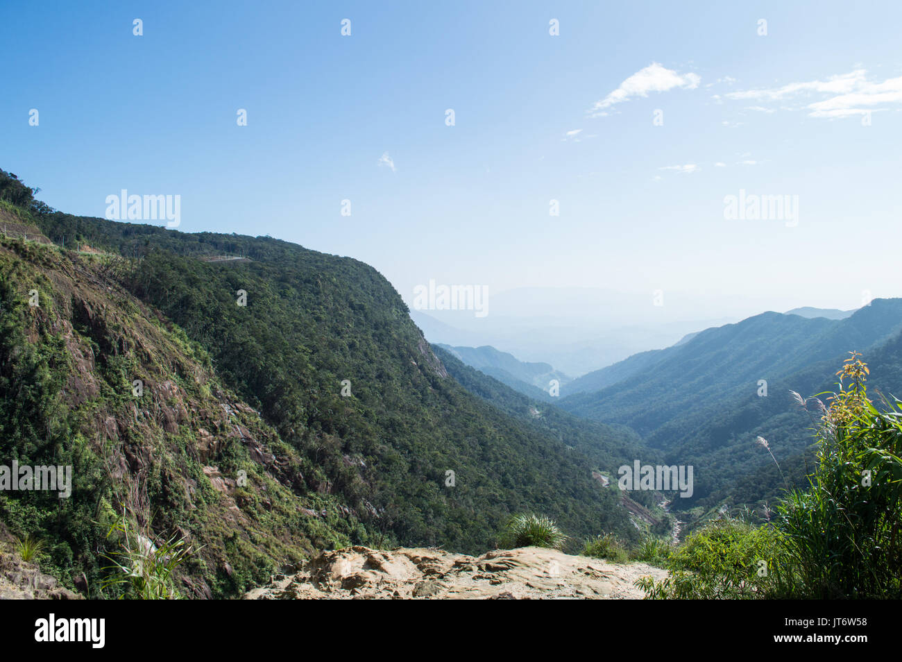 Mountain Landscape near Da Lat, Vietnam Stock Photo - Alamy