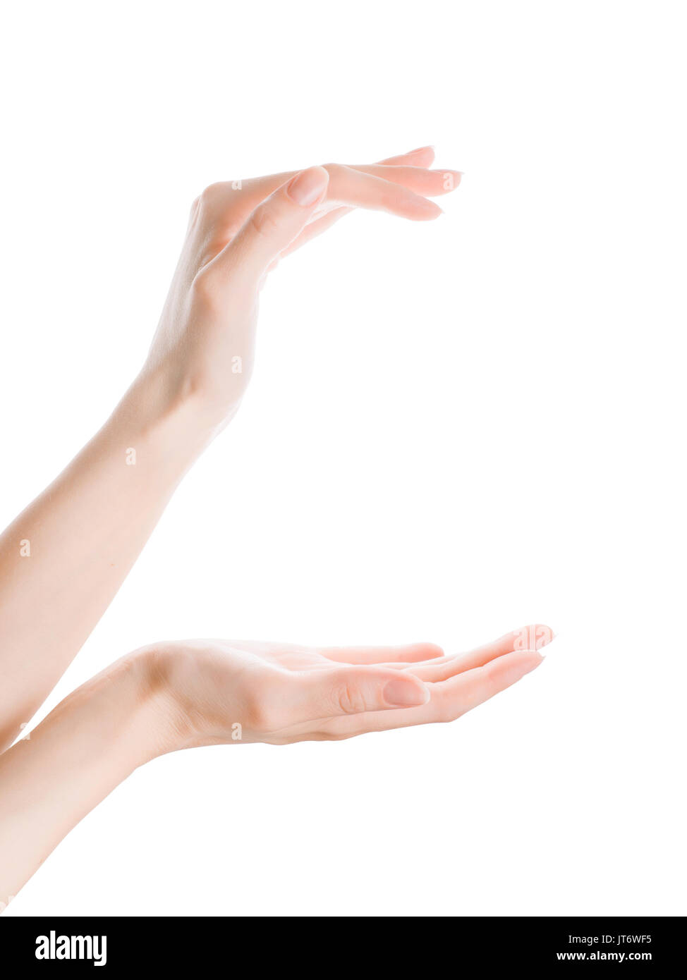 Hands holding something up hi-res stock photography and images - Alamy