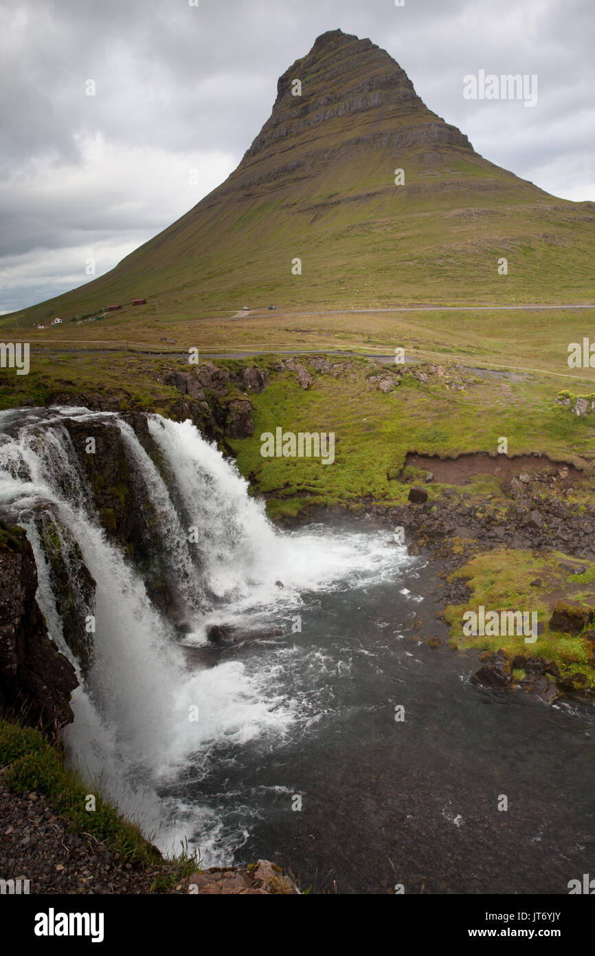 View of kirkjufell mountain hi-res stock photography and images - Alamy