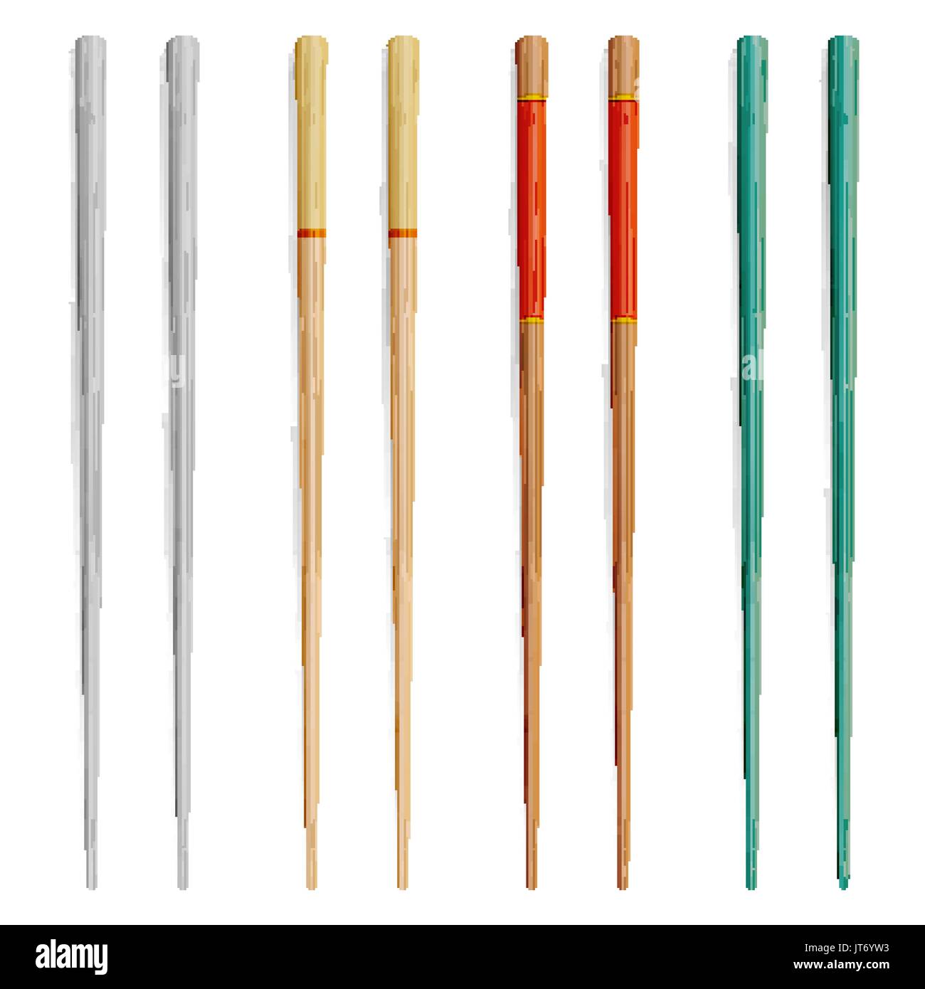 Chopsticks Vector. For Exotic Nutrition, Sushi Restaurant, Sea Food ...