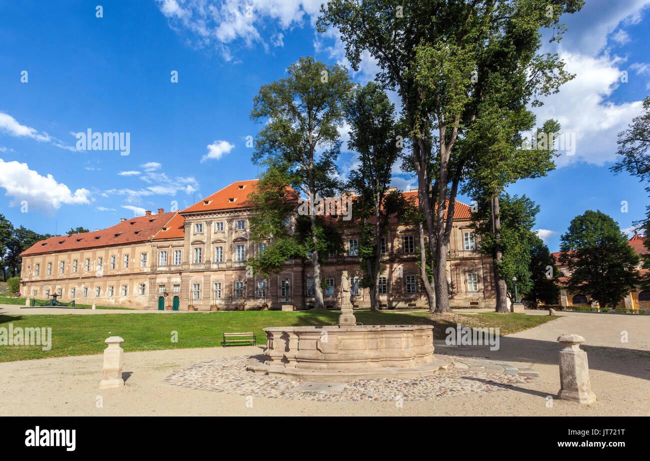 Plasy, Czech Republic, Former cistercian monastery Stock Photo - Alamy