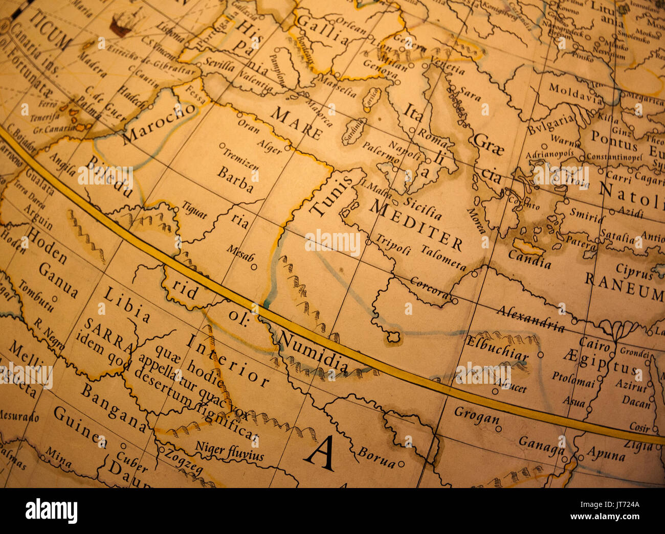 Medieval map hi-res stock photography and images - Alamy