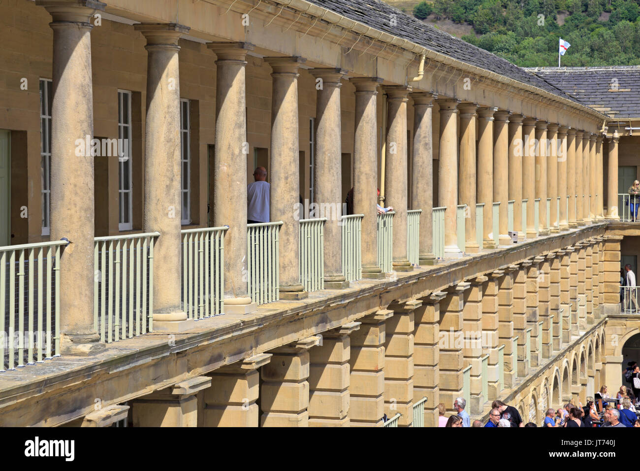The recently opened Piece Hall after a £19 million conservation and ...