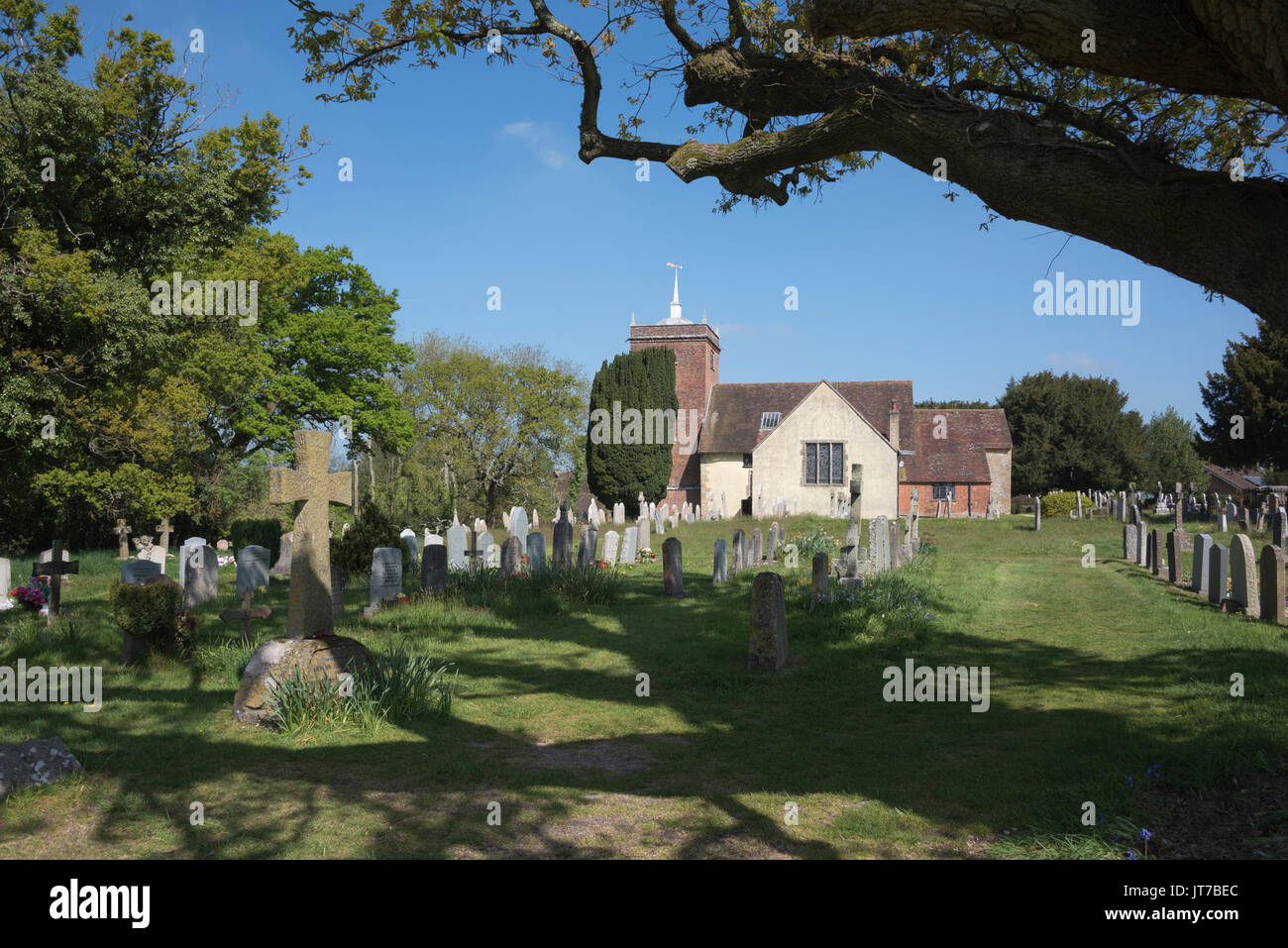 All saints minstead hi-res stock photography and images - Alamy
