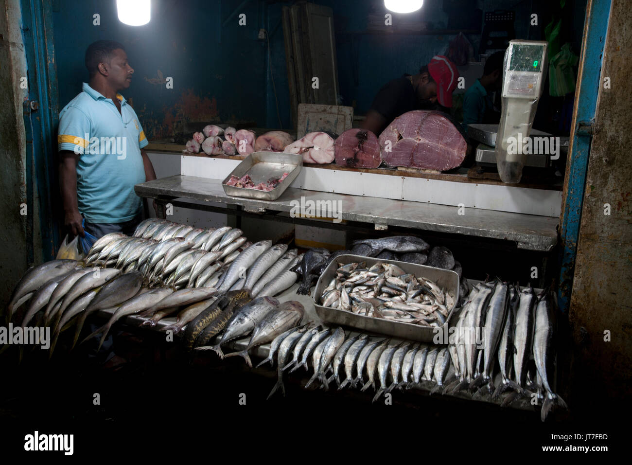 Sri lankan fish market hi-res stock photography and images - Alamy
