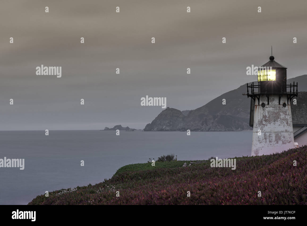 Point Montara Lighthouse at Dusk Stock Photo - Alamy