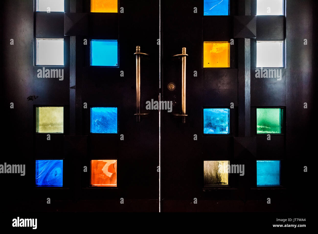 Abstract pink stained glass texture hi-res stock photography and images ...