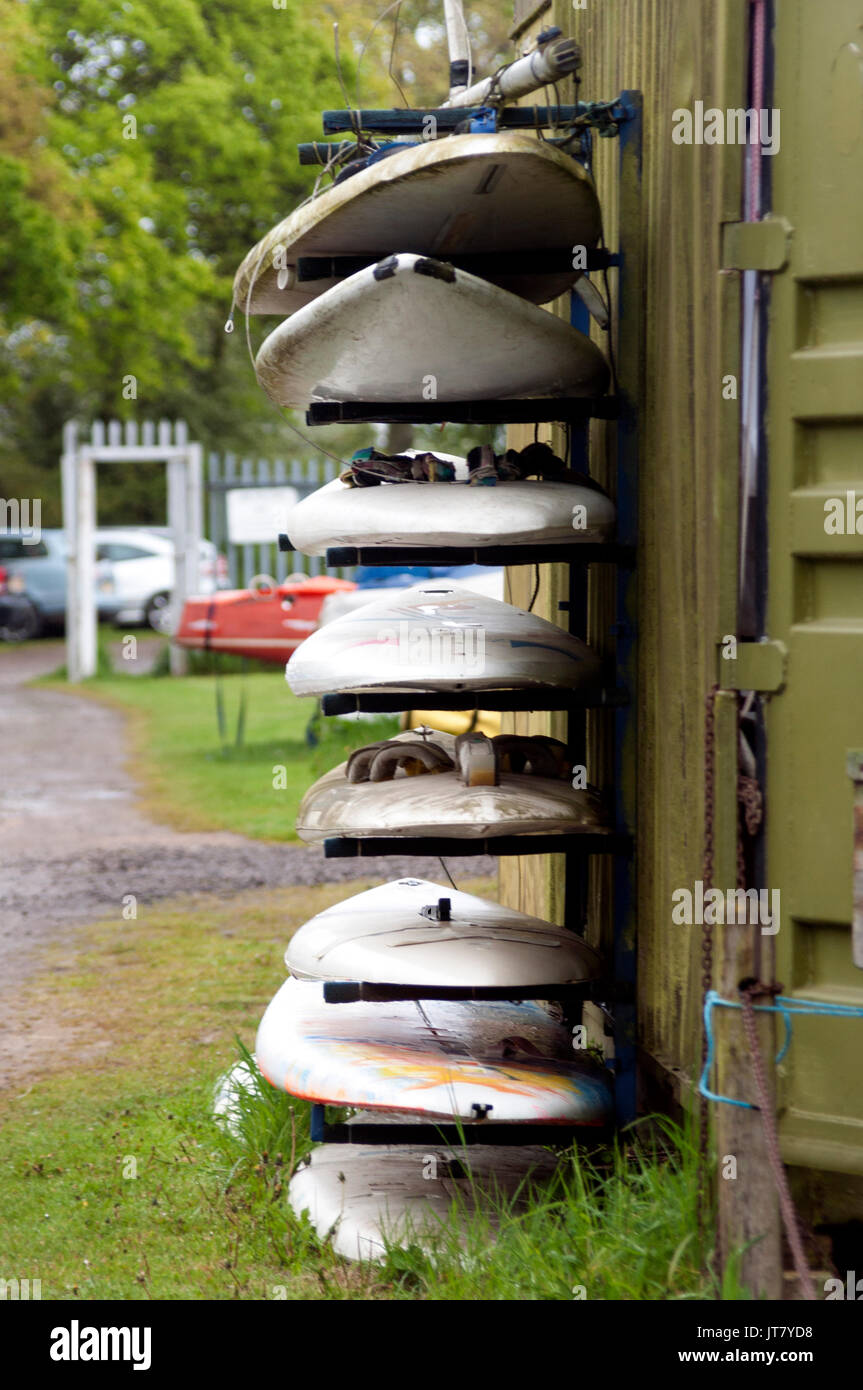Portrait shot of stacked water boards hi-res stock photography and ...