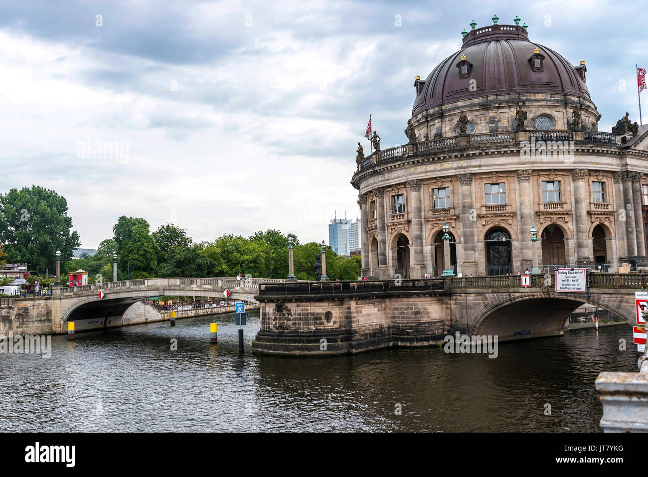The Exterior and Dome of the Bode Museum on Museum Island In Berlin ...