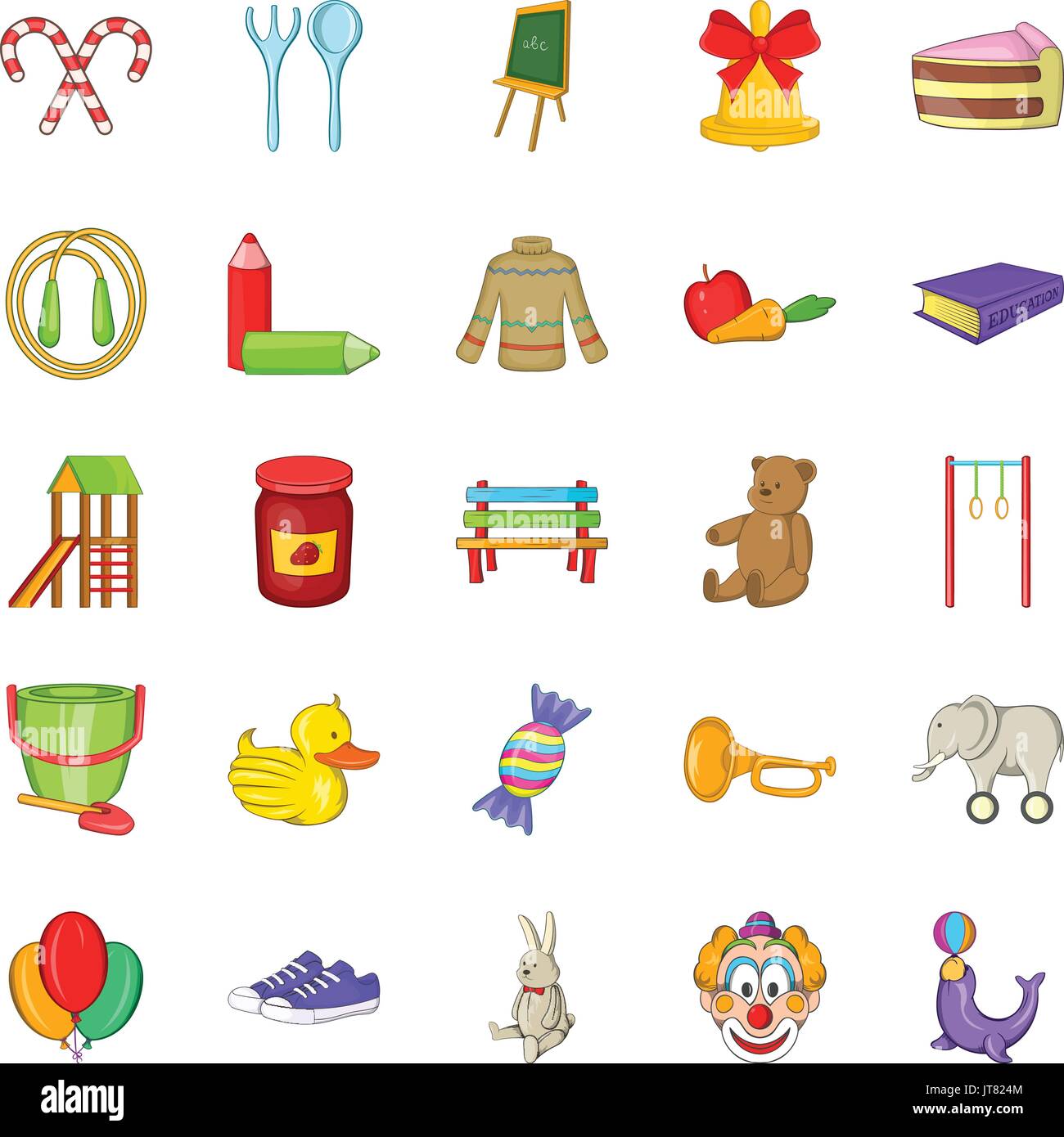 Ones childhood Stock Vector Images - Alamy