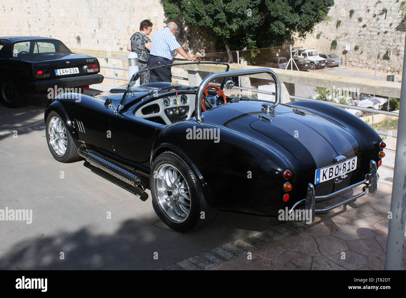 Classic cars on-display & racing at the 2012 Malta Grand Prix Stock ...