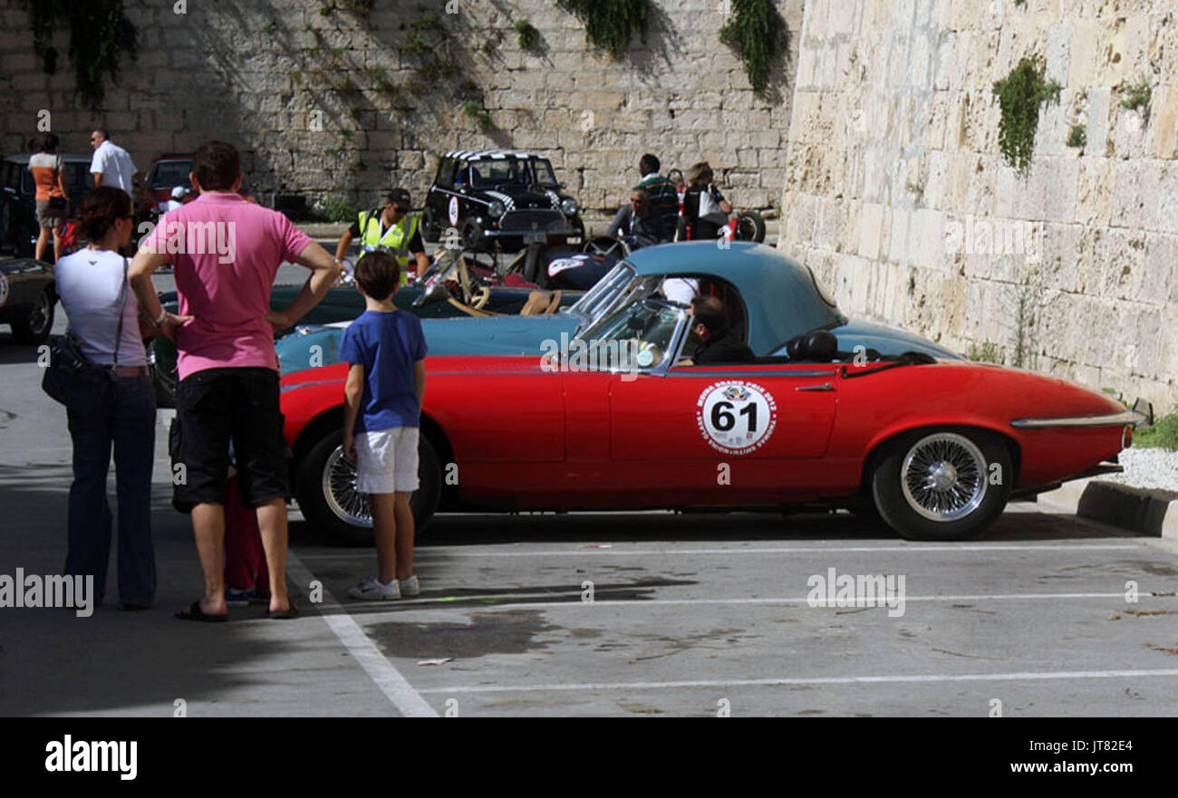 Classic cars on-display & racing at the 2012 Malta Grand Prix Stock ...