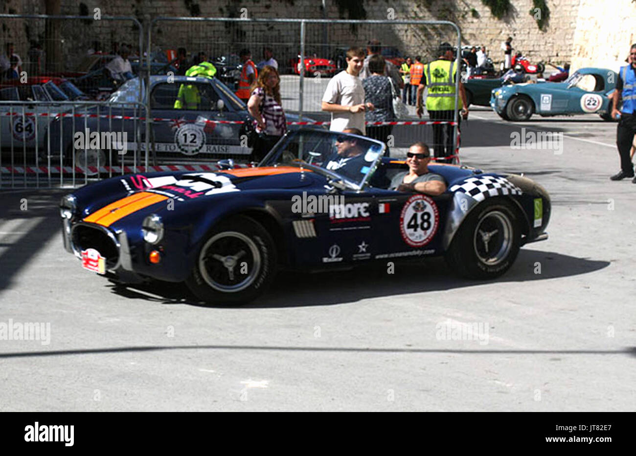 Classic cars on-display & racing at the 2012 Malta Grand Prix Stock ...