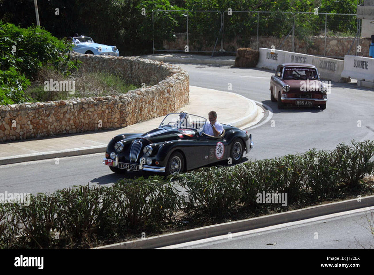Classic cars on-display & racing at the 2012 Malta Grand Prix Stock ...