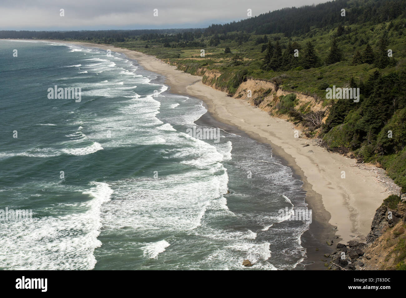 Crescent Beach overlook Stock Photo - Alamy