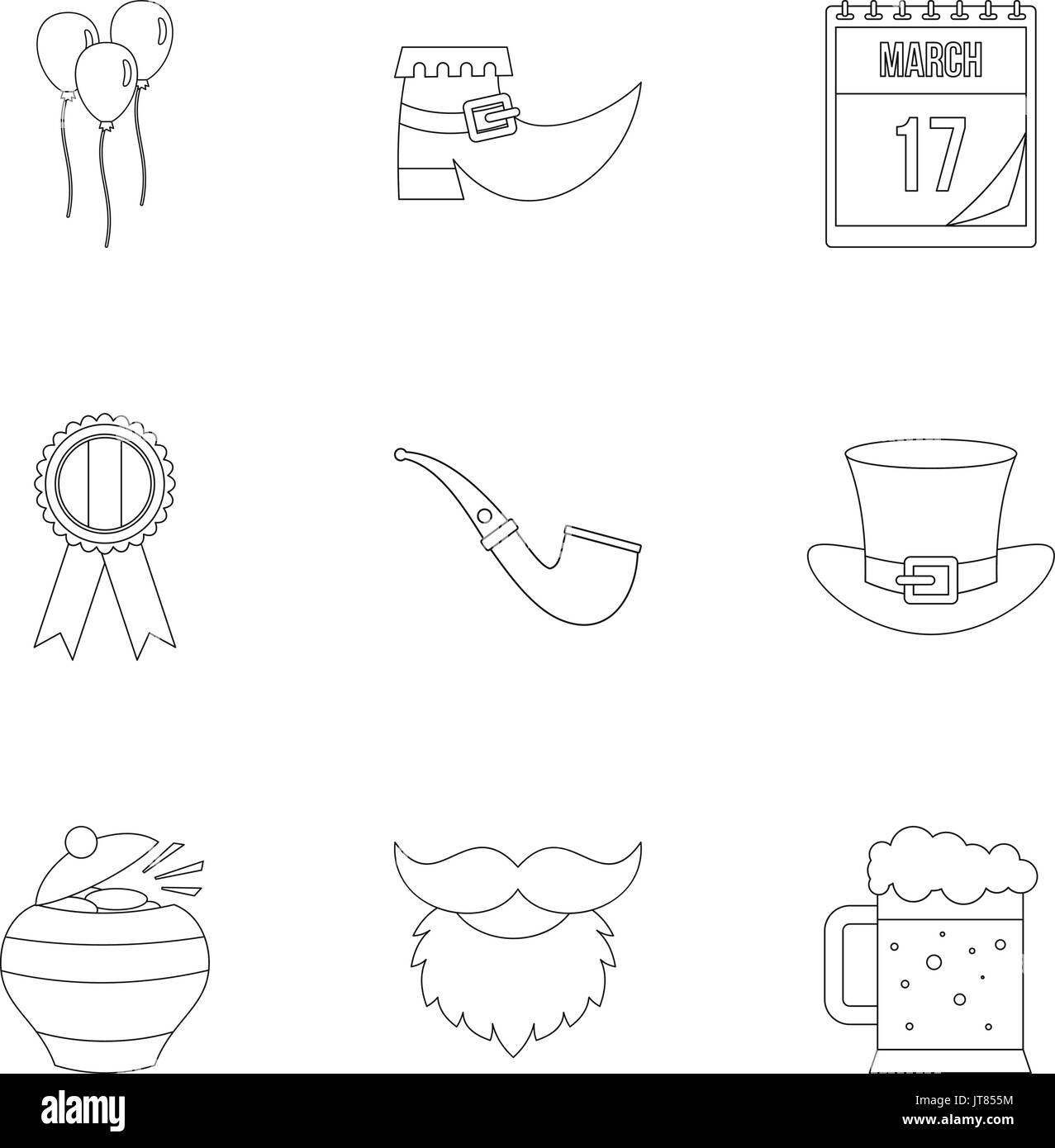 Cross of st patrick Black and White Stock Photos & Images - Alamy