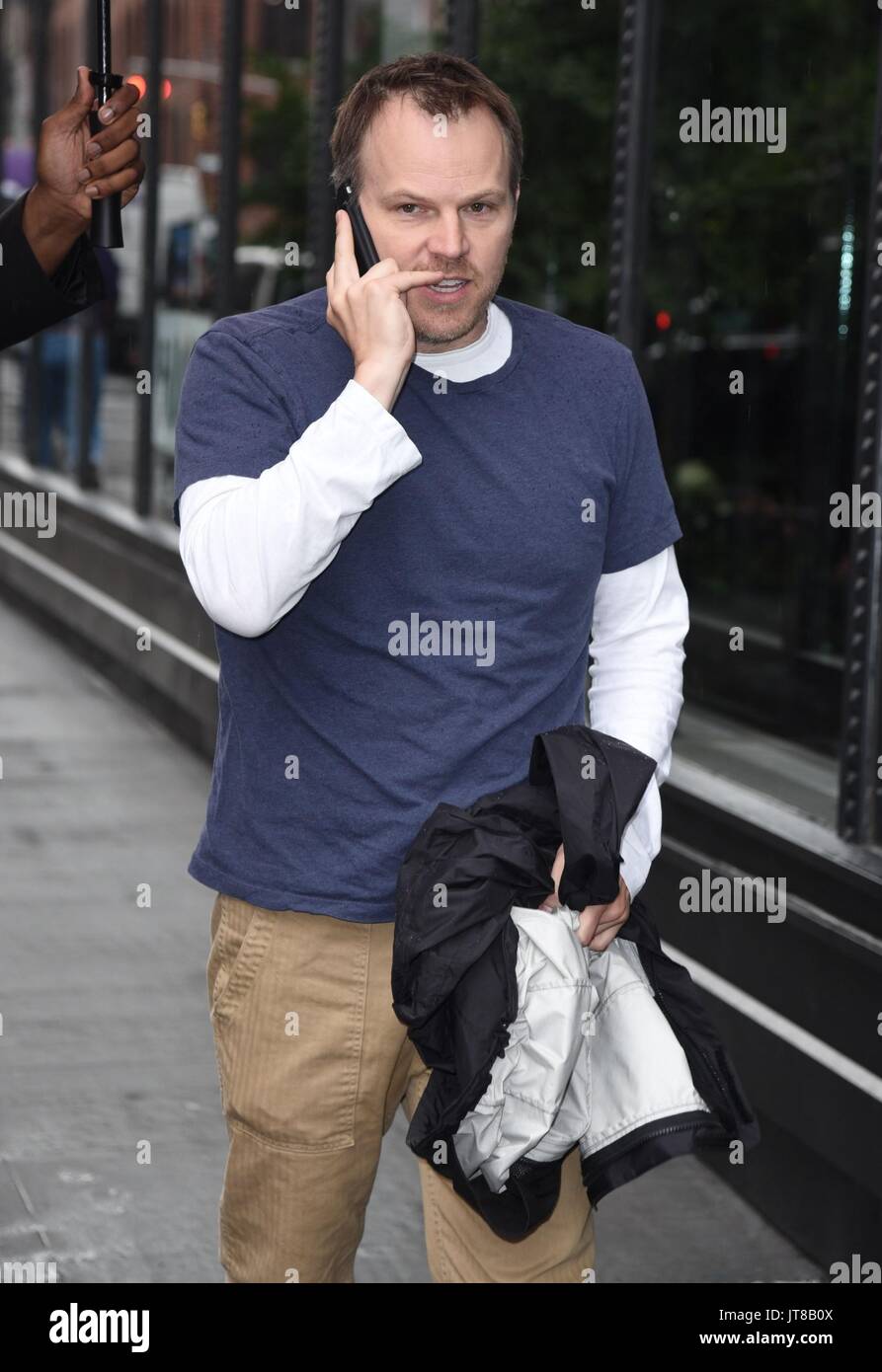 New York, NY, USA. 7th Aug, 2017. Marc Webb, out promoting his new film ...