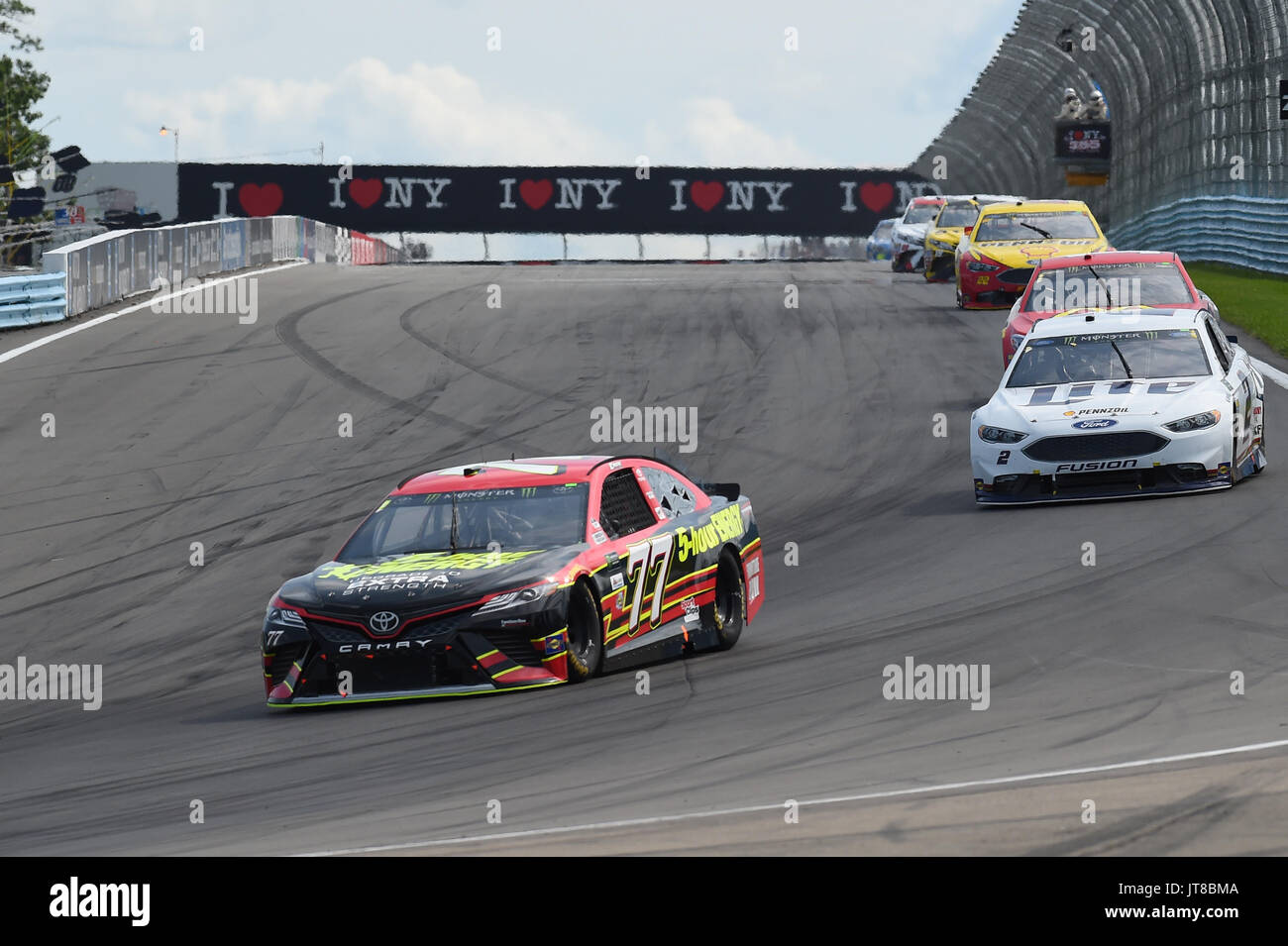 August 6, 2017: Monster Energy NASCAR Cup Series driver Erik Jones #77 ...