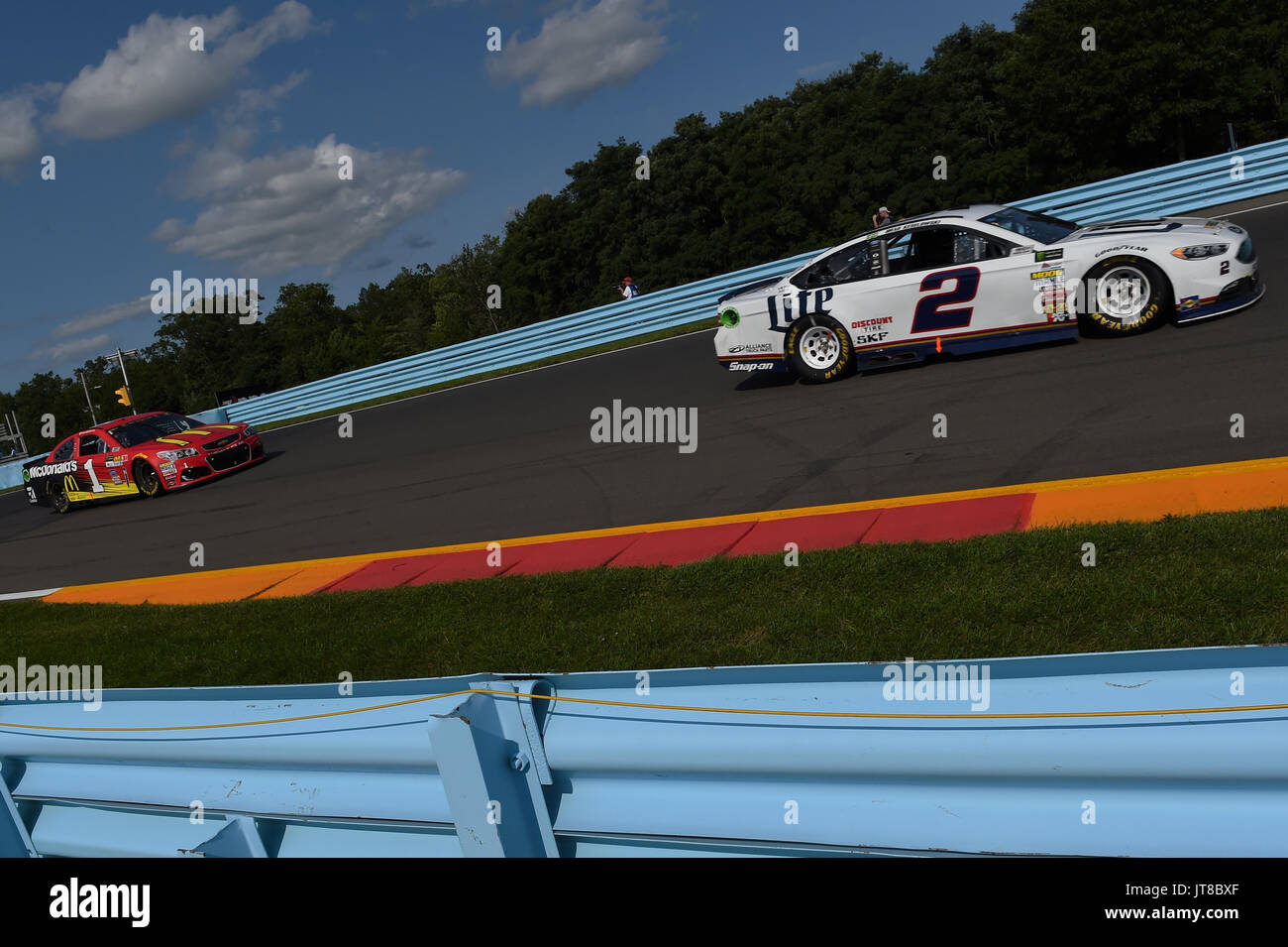 August 6, 2017: Monster Energy NASCAR Cup Series driver Brad Keselowski ...