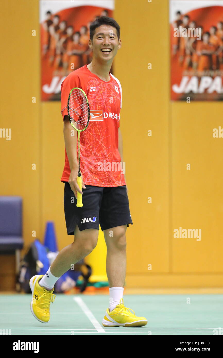 Ajinomoto National Training Center, Tokyo, Japan. 7th Aug, 2017. Kanta ...