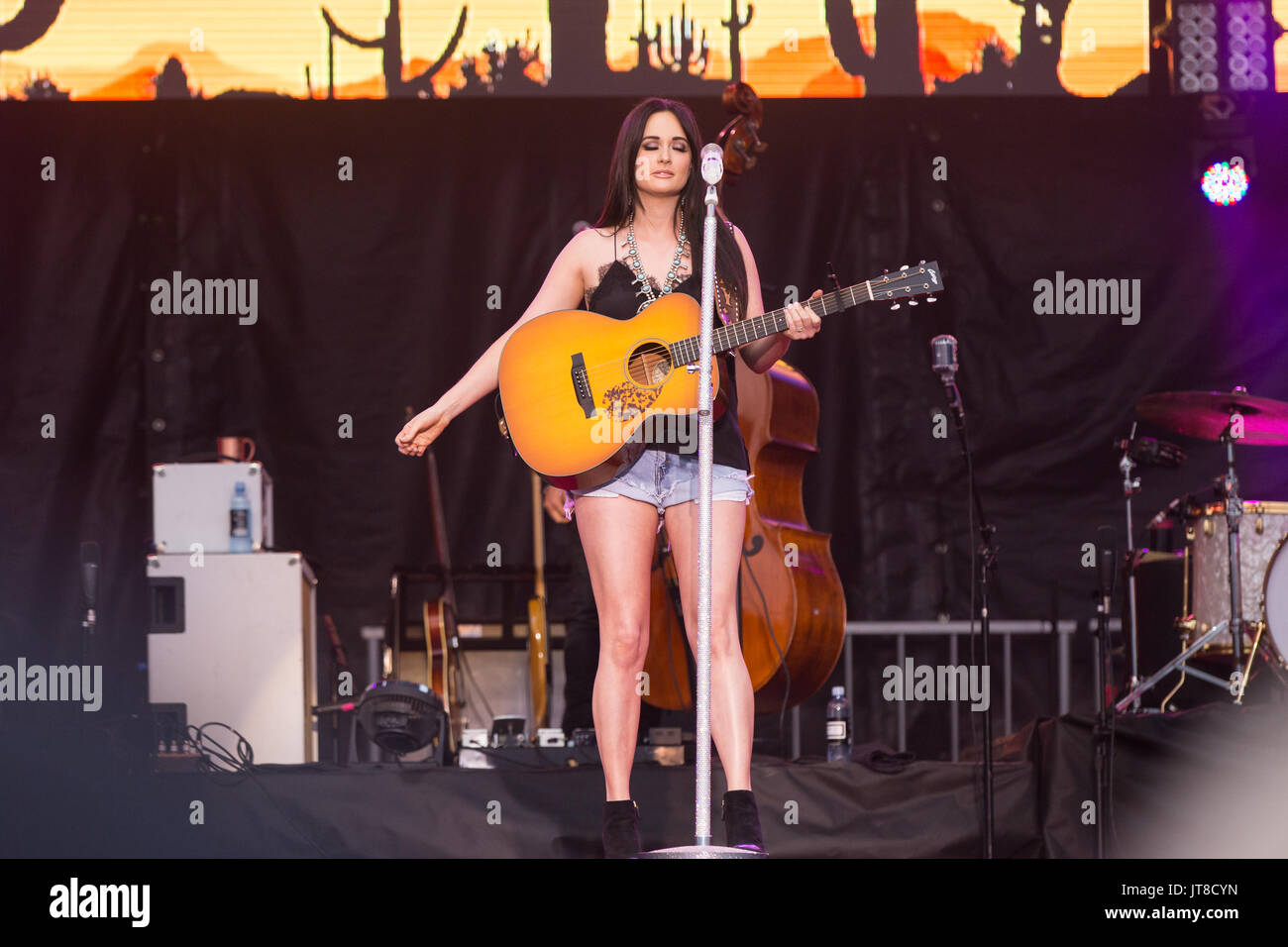 Merritt, CANADA. 6th Aug, 2017. American country music singer Kacey ...