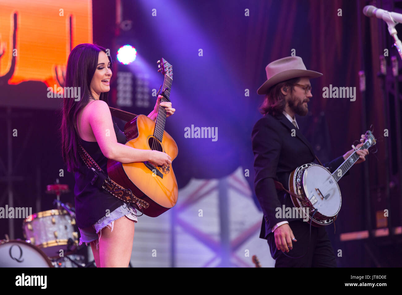 Merritt, CANADA. 6th Aug, 2017. American country music singer Kacey ...