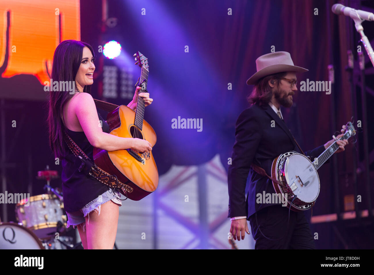Merritt, CANADA. 6th Aug, 2017. American country music singer Kacey ...