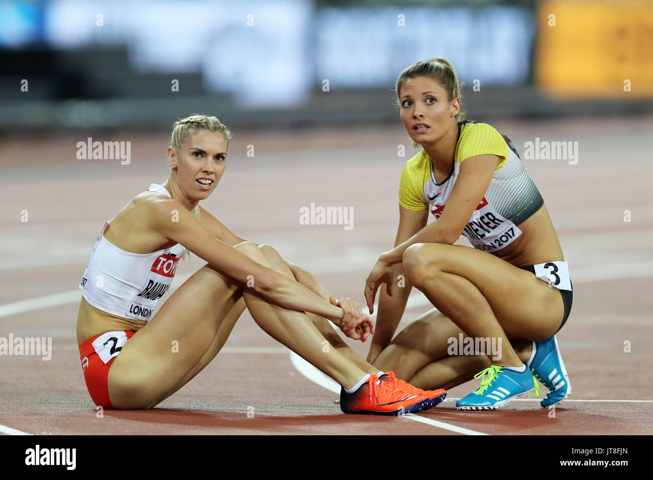 London, UK. 07-Aug-17. Ruth Sophia SPELMEYER representing Germany and ...