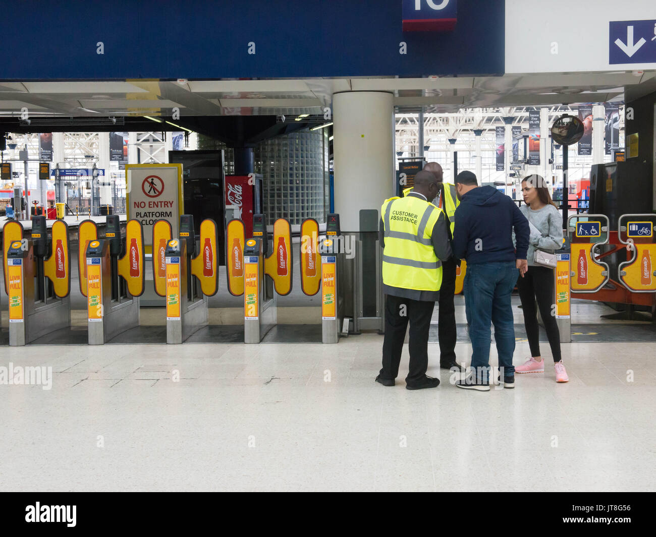 Waterloo station upgrade hi-res stock photography and images - Alamy