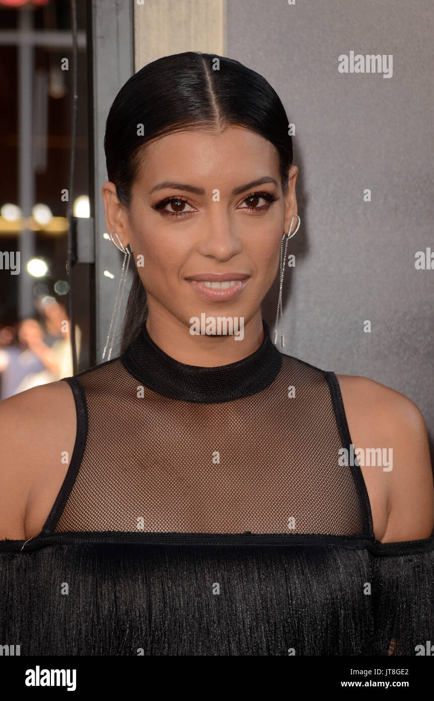 Hollywood, Ca. 7th Aug, 2017. Stephanie Sigman at the Annabelle ...