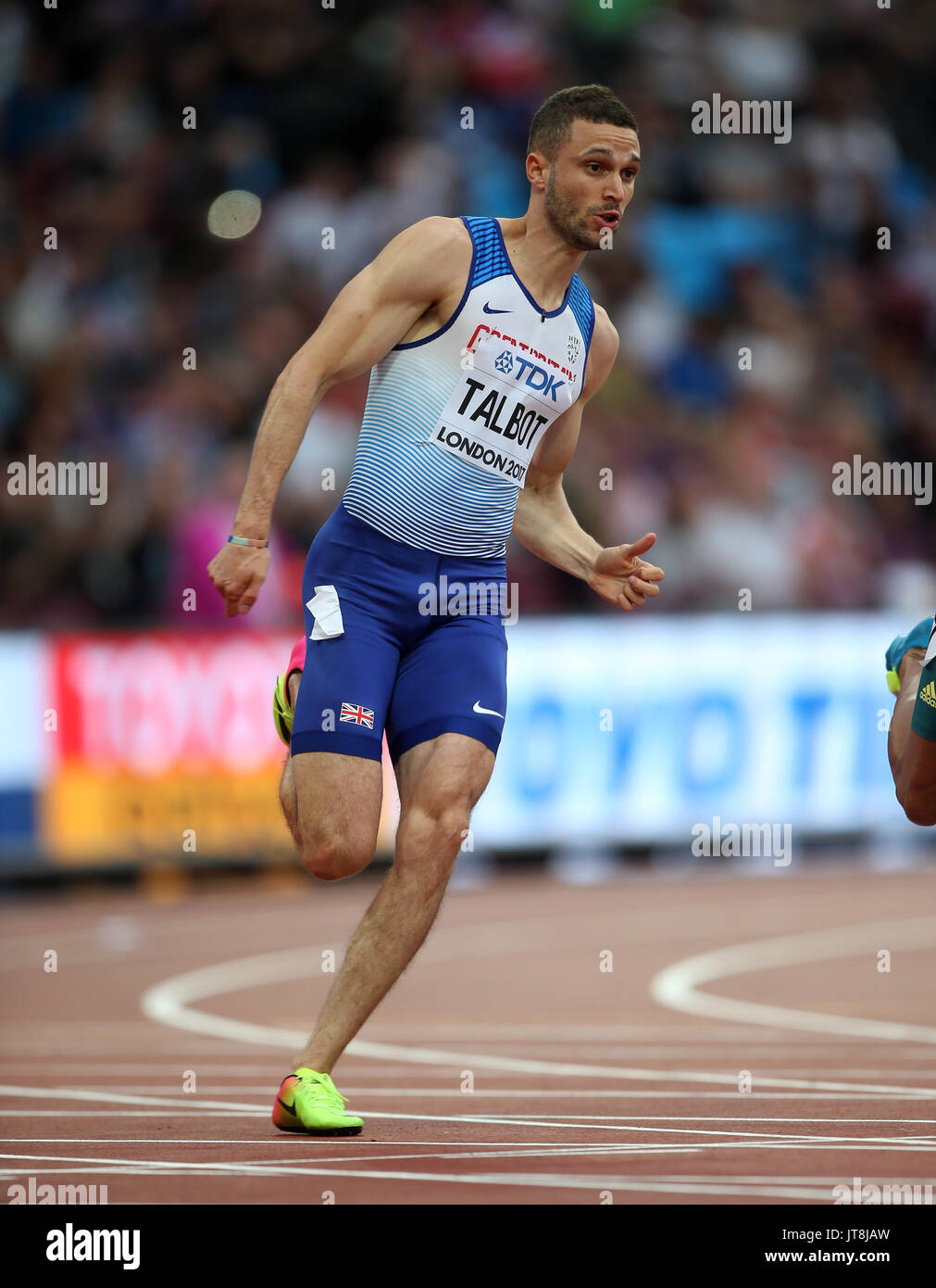 Daniel Talbot 200 Metres World Athletics Championships 2017 London Stam ...